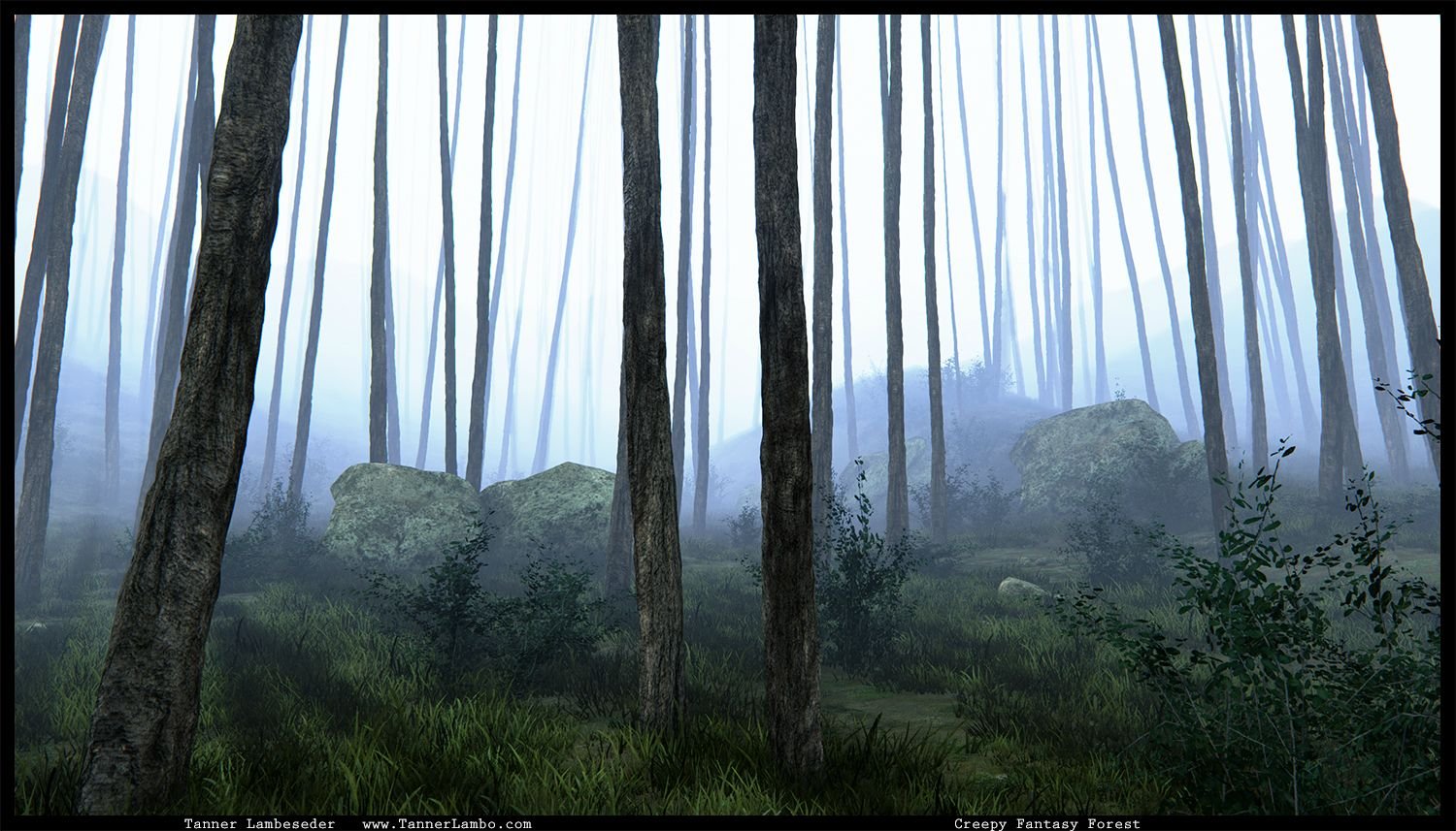 ArtStation - Fantasy Forest 4