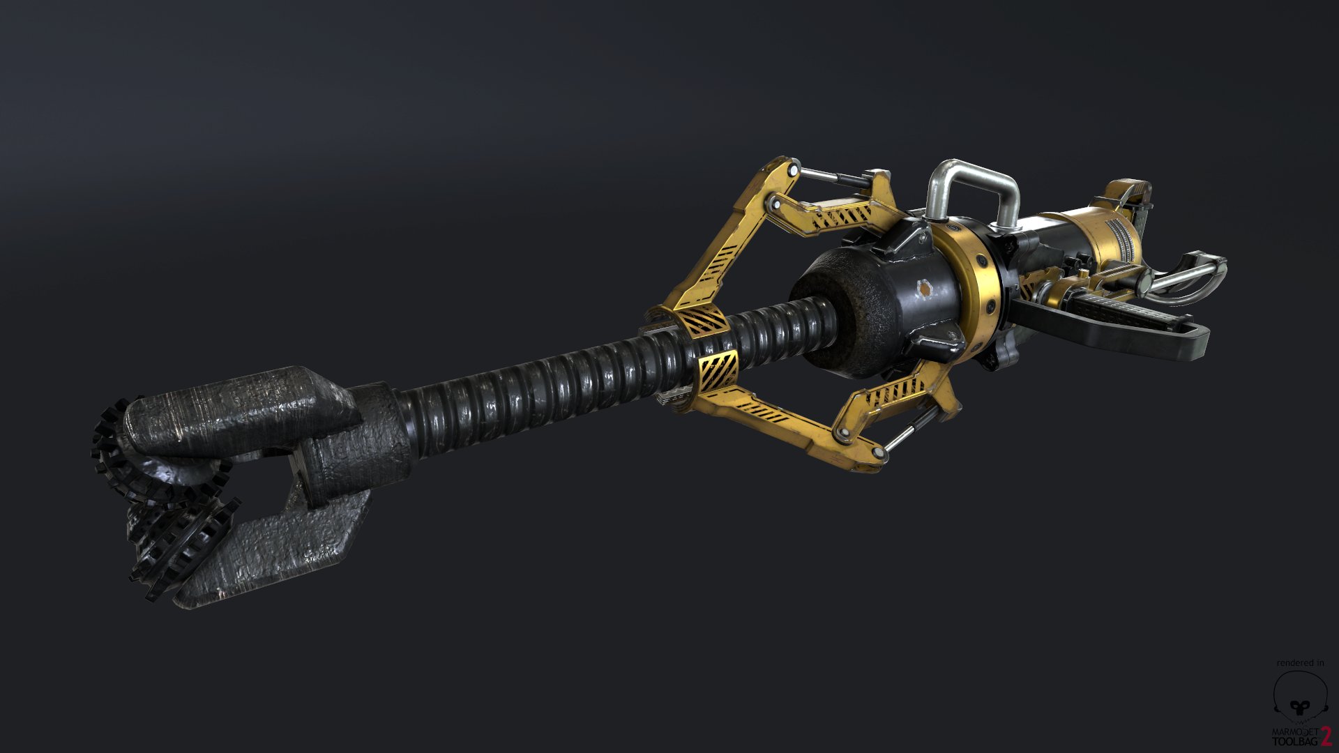 ArtStation - DrillGun