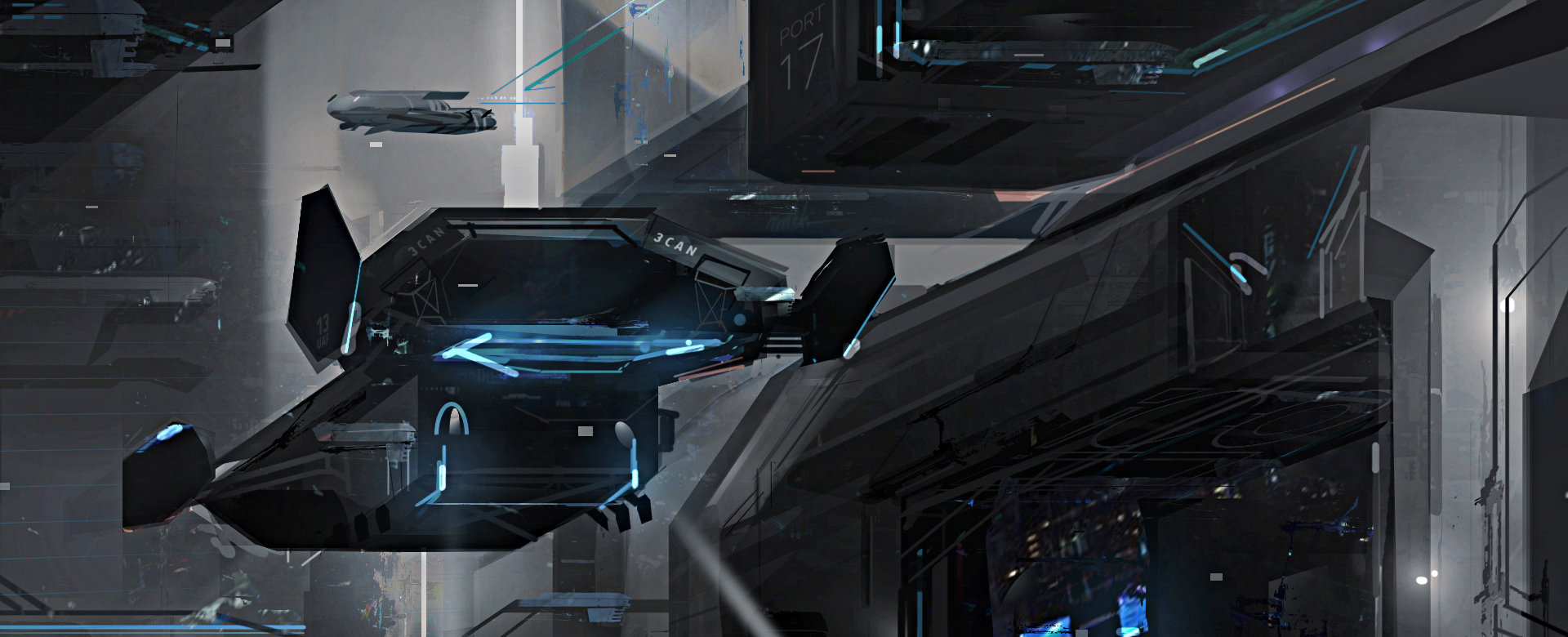 ArtStation - Space Port 17