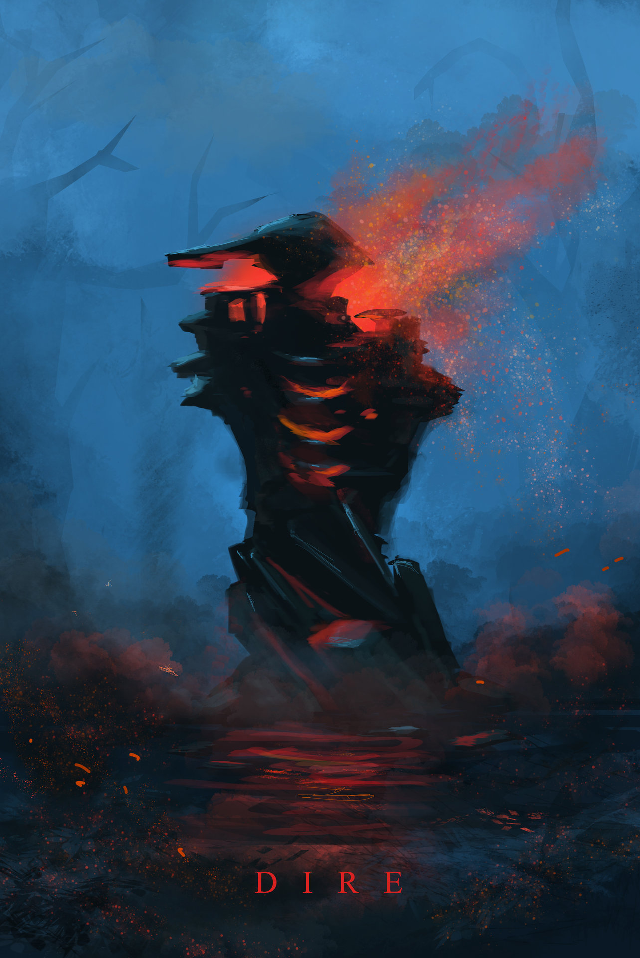 ArtStation - Dota 2 Dire