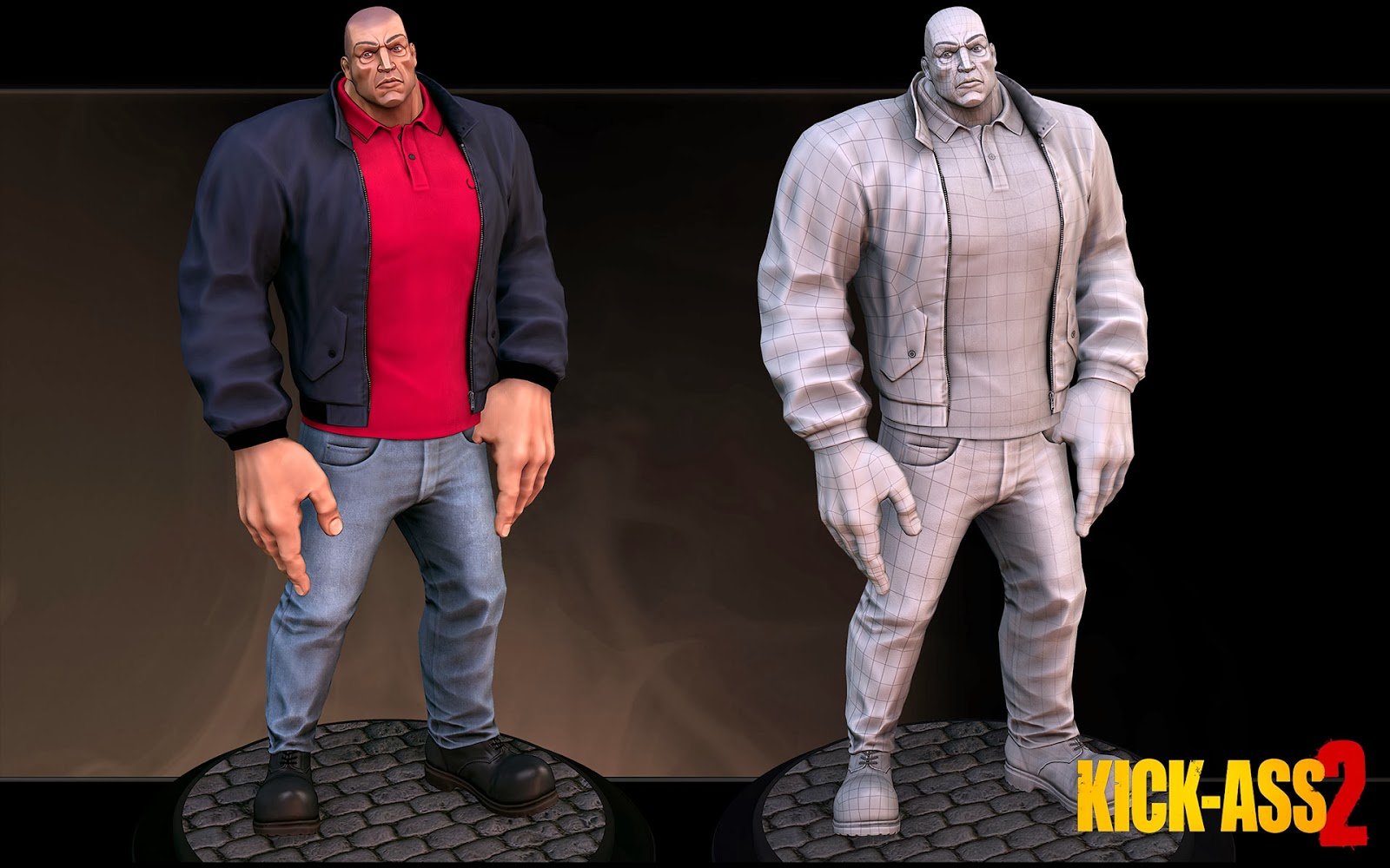 ArtStation - Kick Ass 2 videogame character