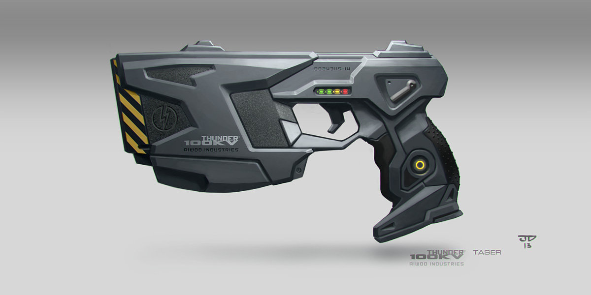 ArtStation - Greystone taser