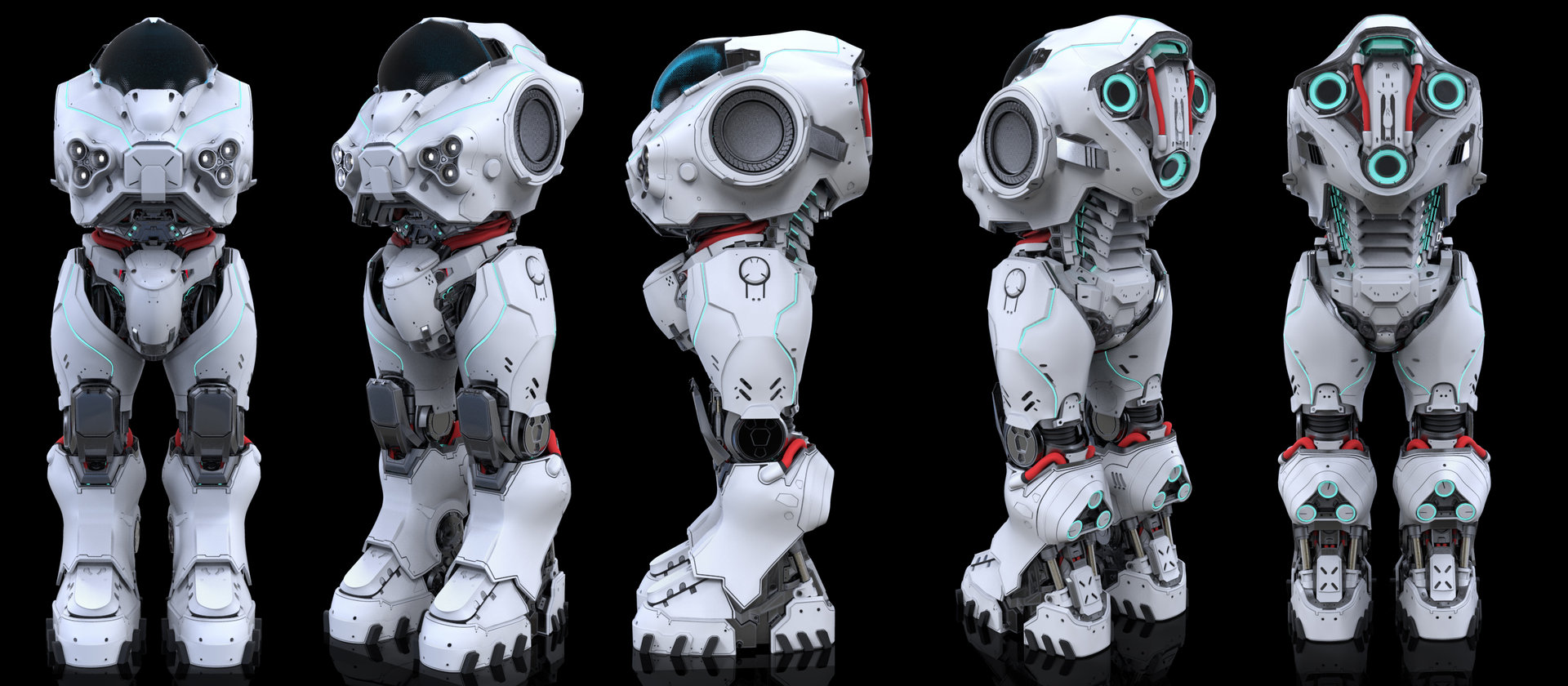 Alessandro Manzani - WIP. Umojan guard from StarCraft II fan art.