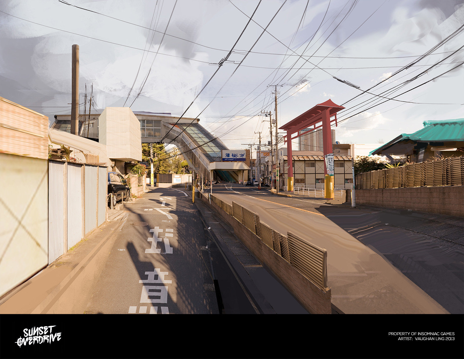 ArtStation - Sunset Overdrive Environment Visdev