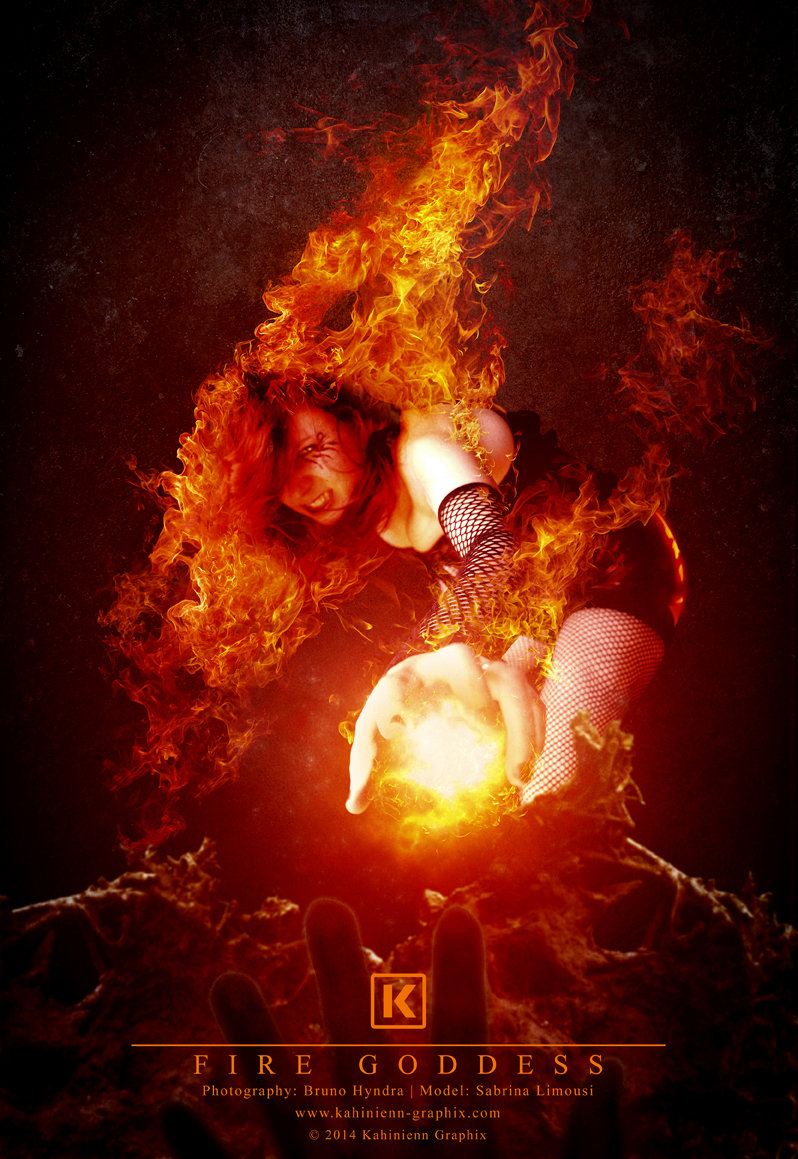 ArtStation - Fire Goddess