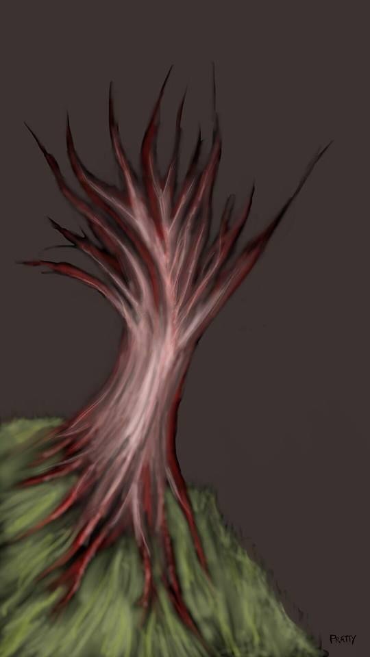 ArtStation - Blood Bark Hill