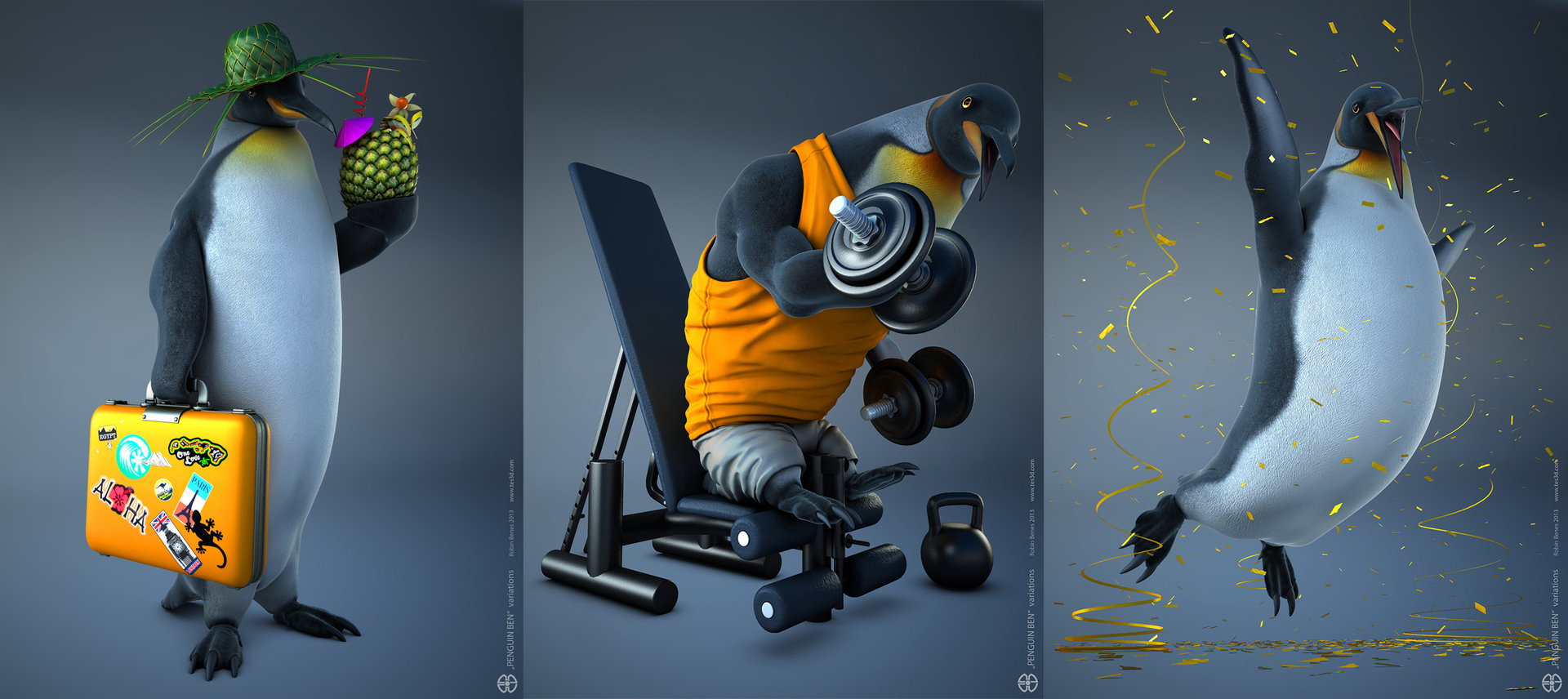 ArtStation - Ben the penguin 3