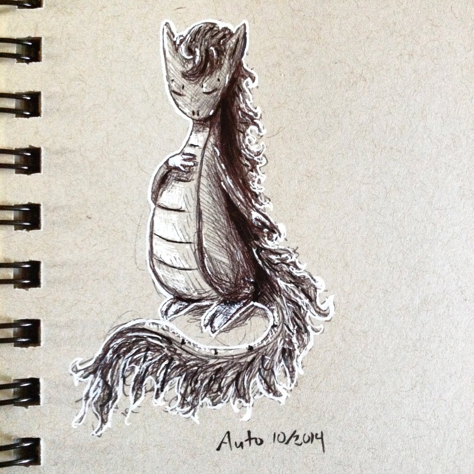 ArtStation - Random Dragon Doodle