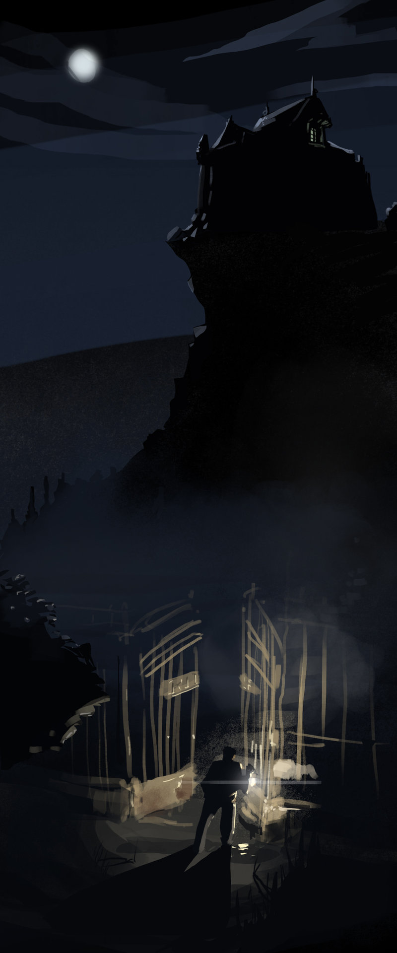 ArtStation - "Dark House"