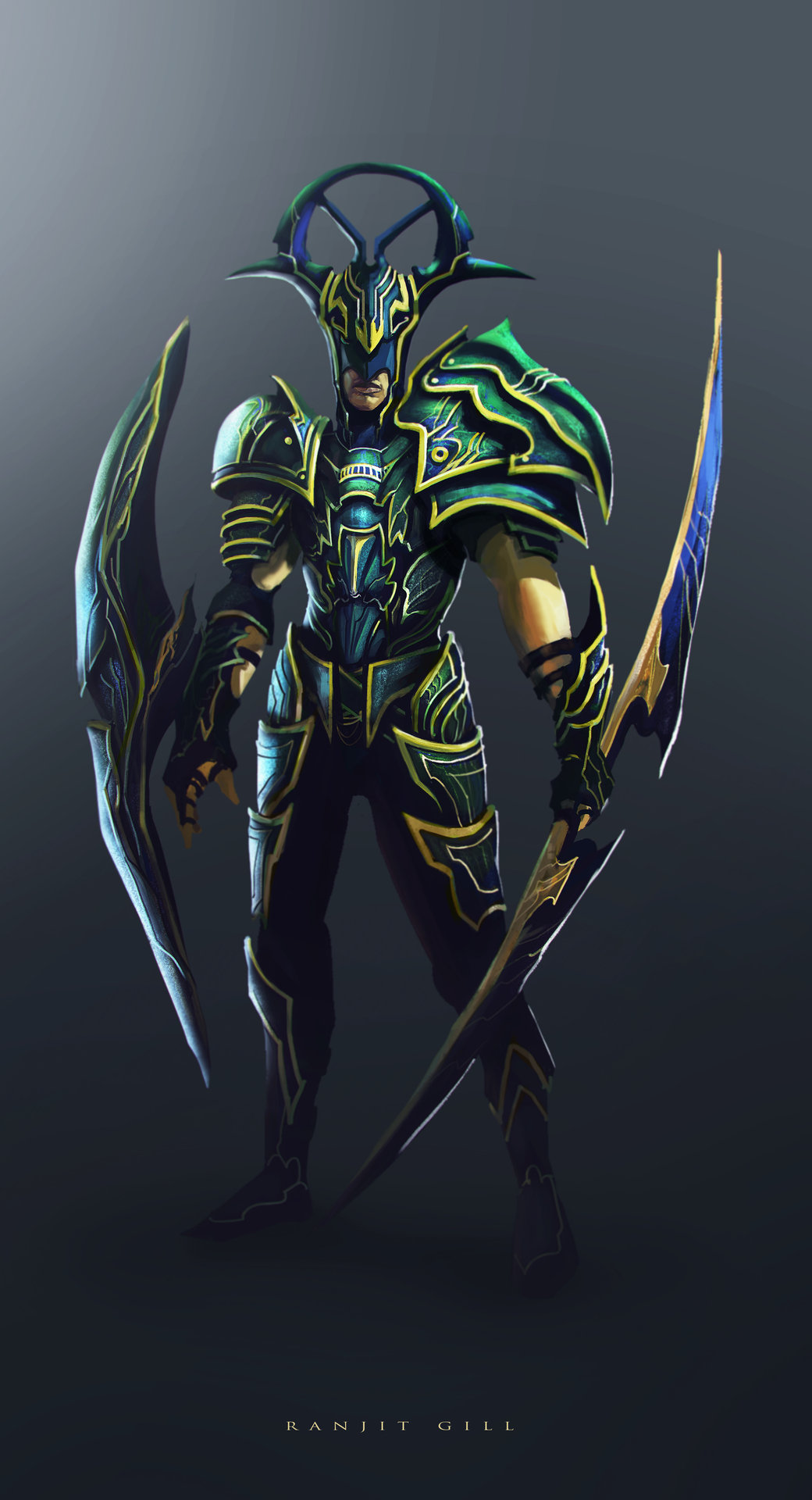 ArtStation - Blind Warrior - Personal Work