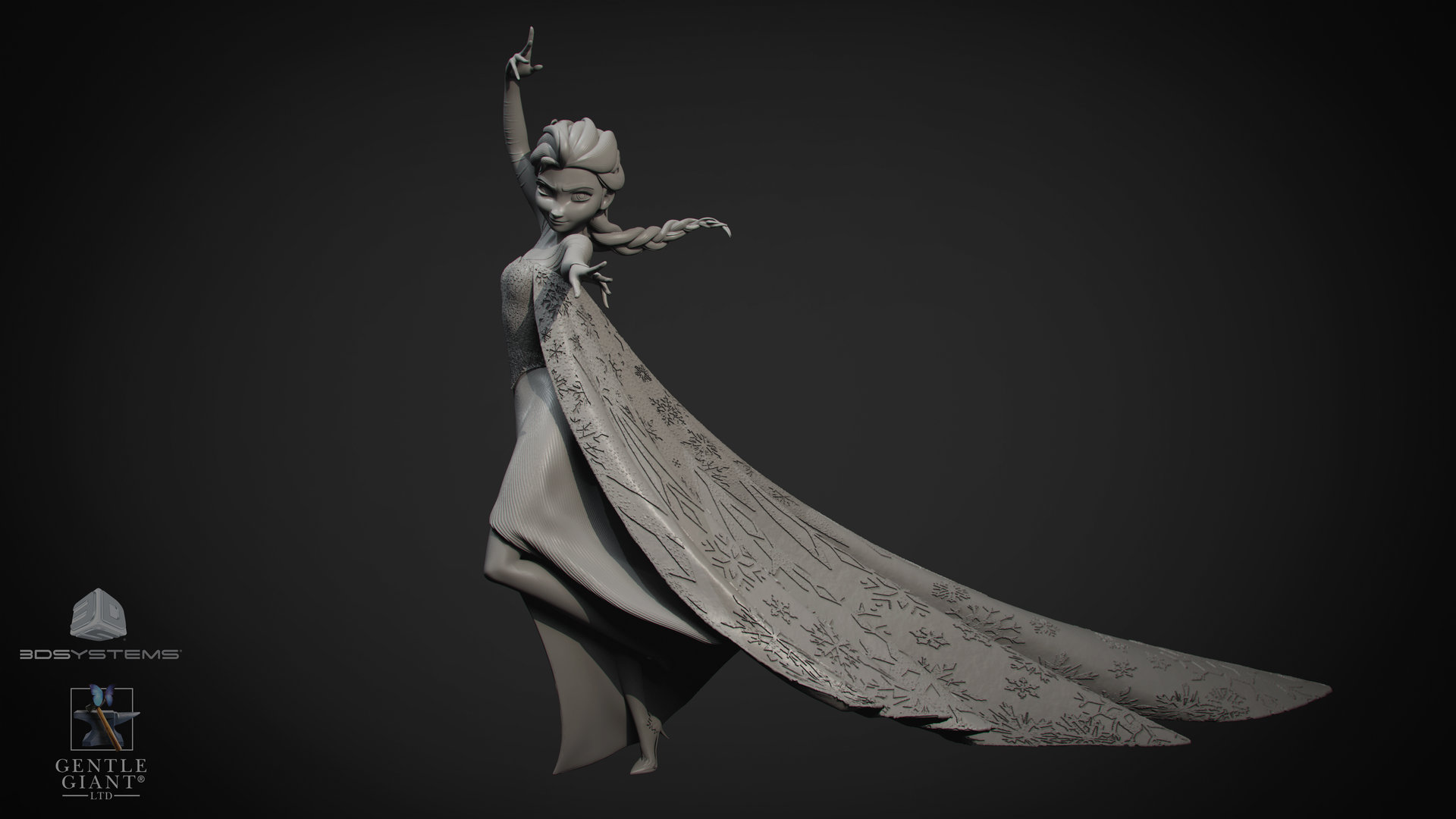 ArtStation - Elsa Statue