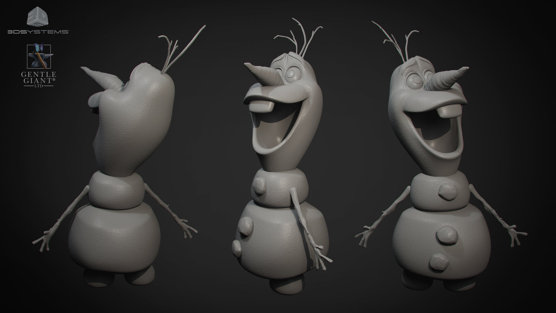 ArtStation - Olaf Statue