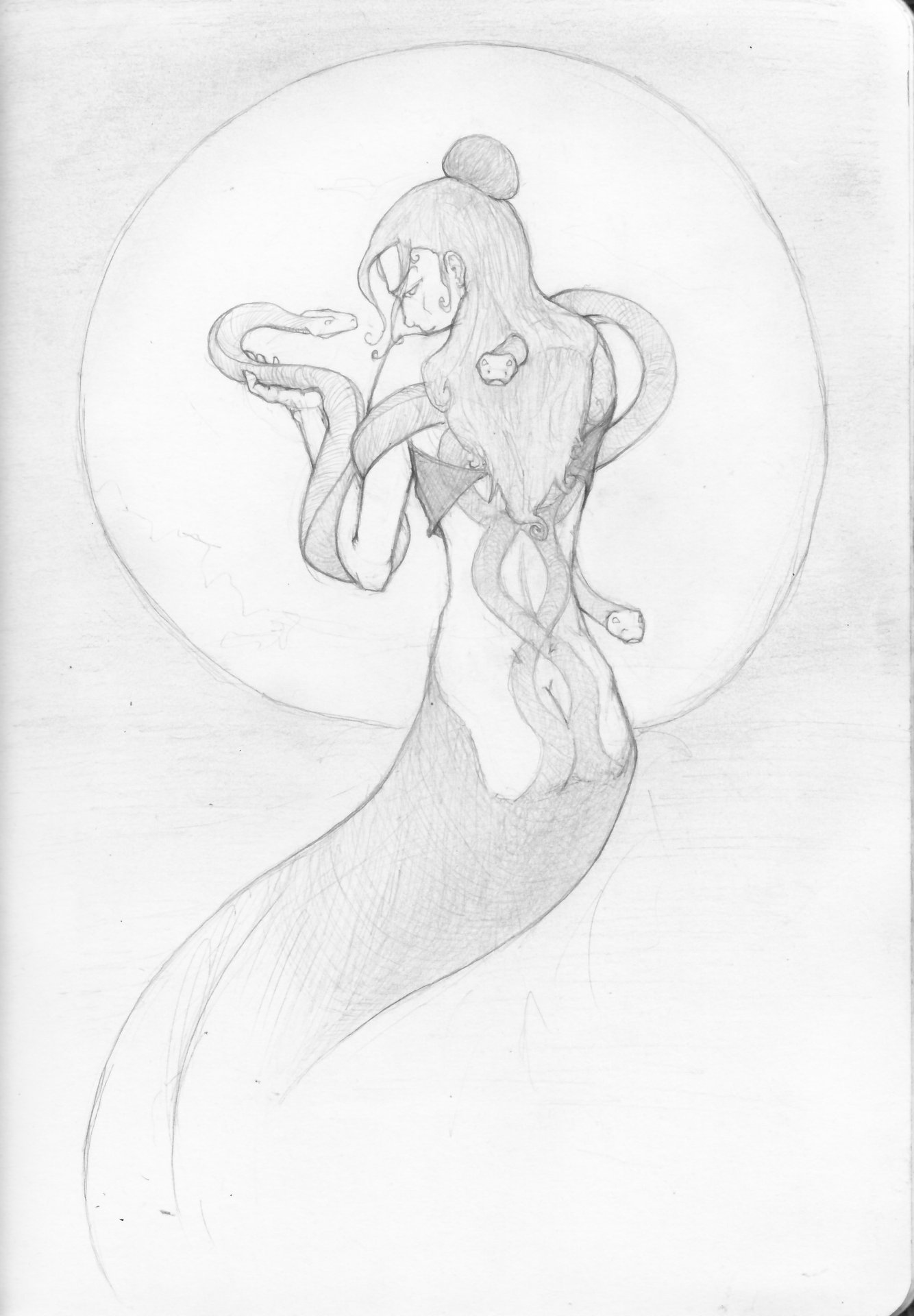 ArtStation - Snake Demon