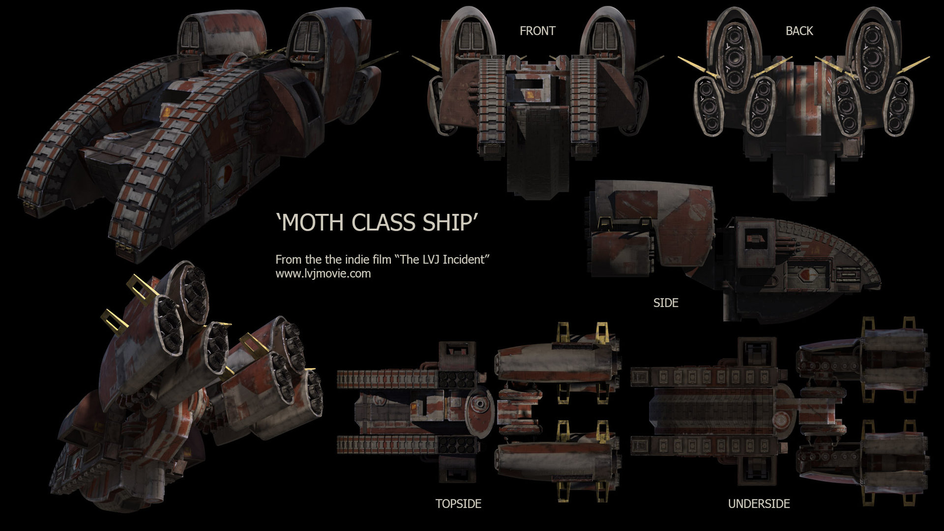 ArtStation - Moth Ship