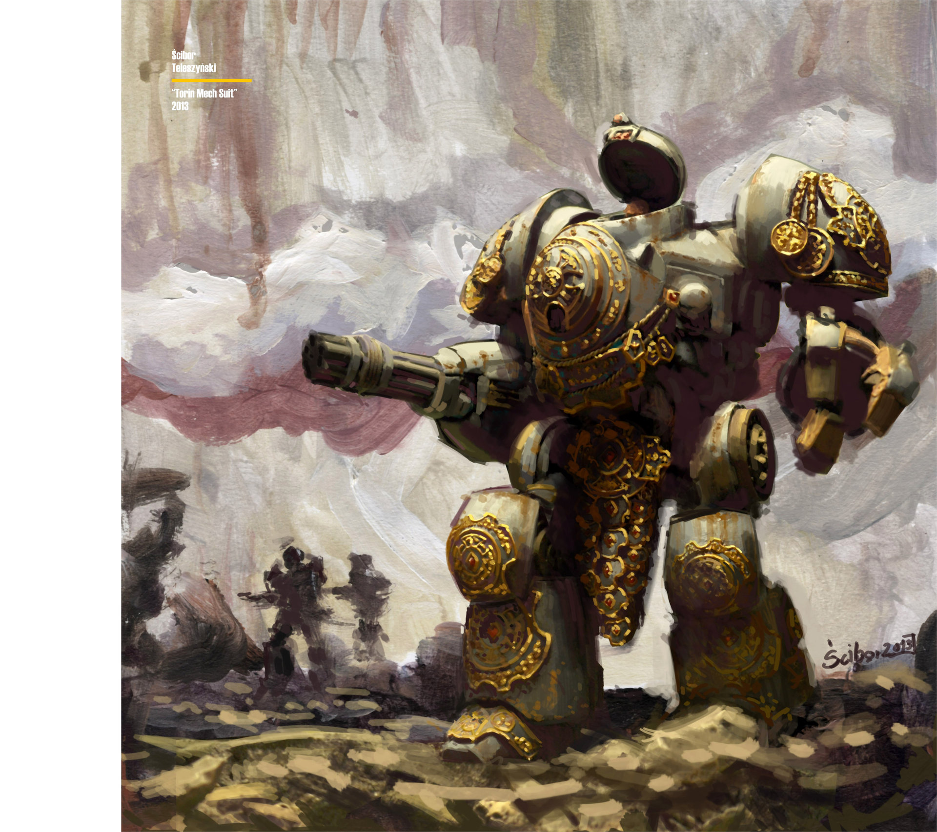 ArtStation - Mech suit