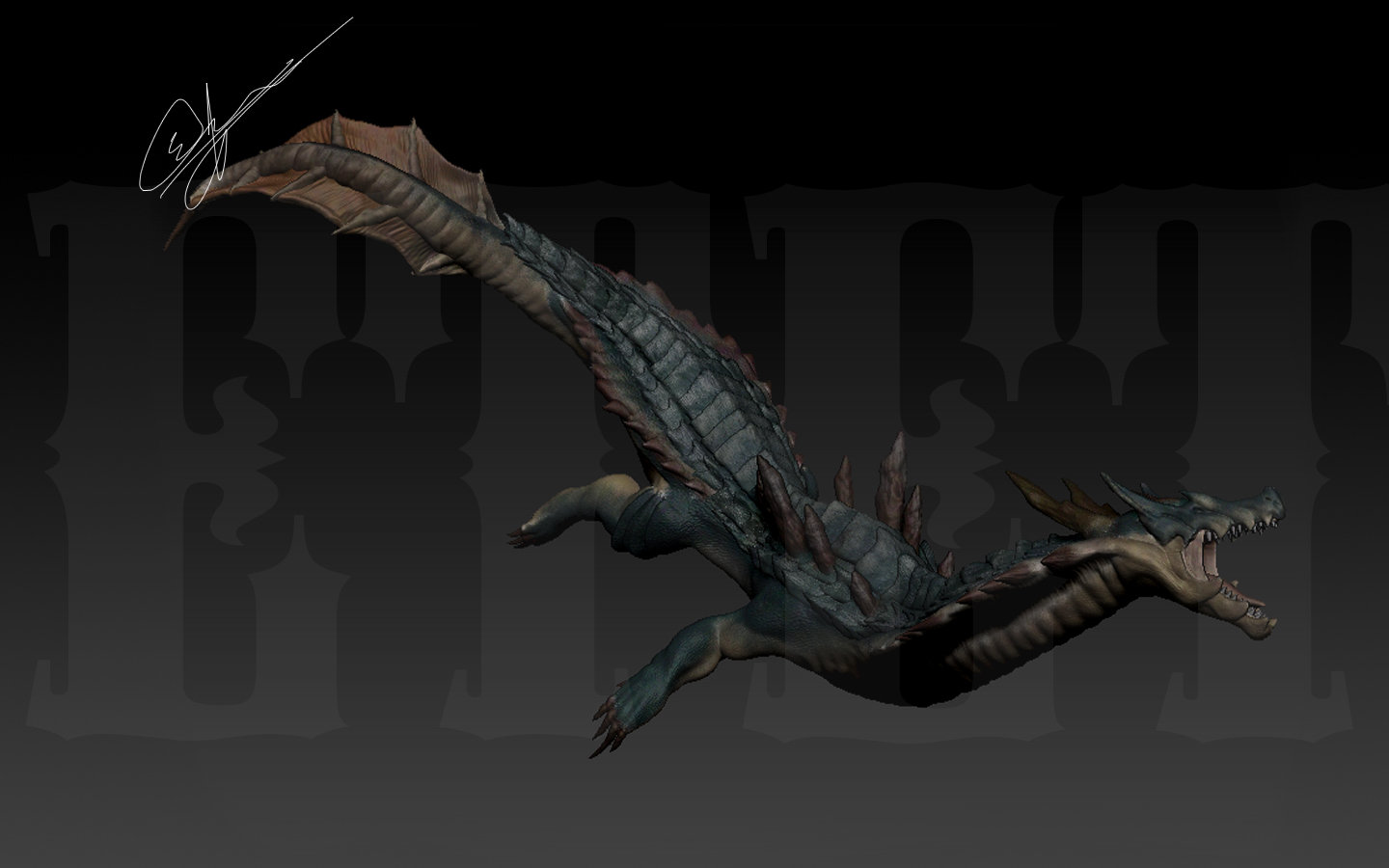 ArtStation - Lagiacrus colored