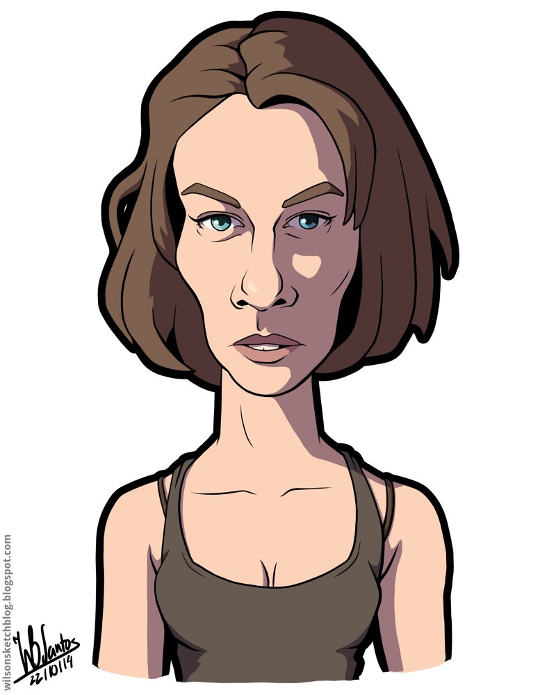 ArtStation - The Walking Dead - Maggie