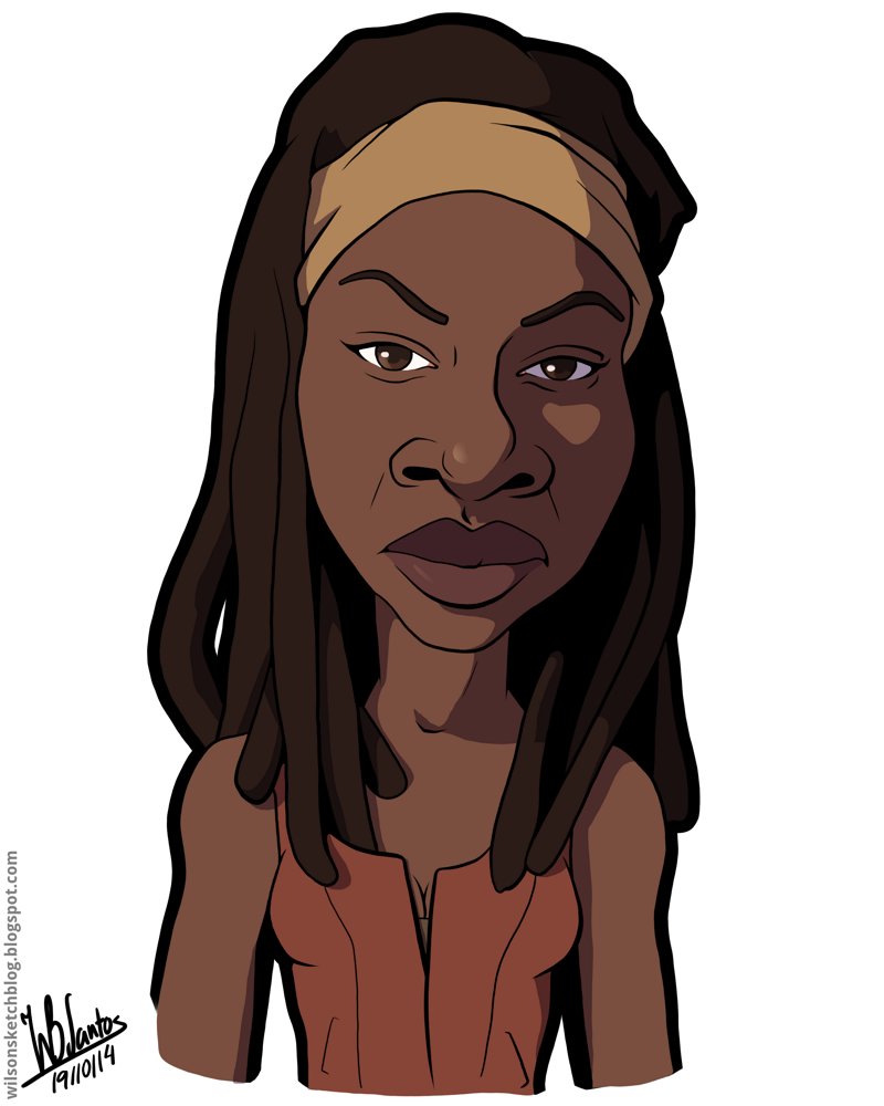 ArtStation - The Walking Dead - Michonne