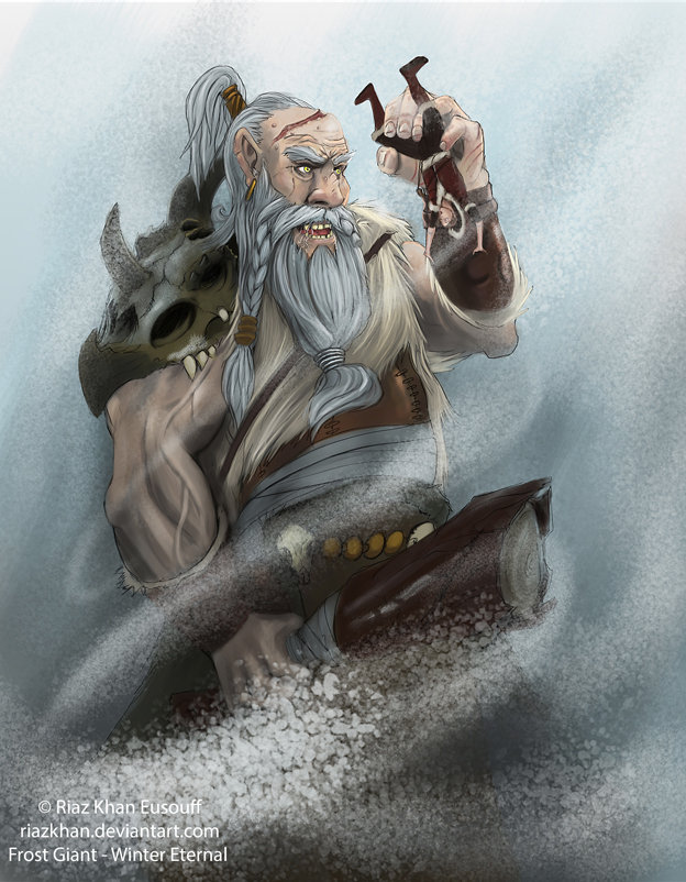 ArtStation - Frost Giant (Winter Eternal)