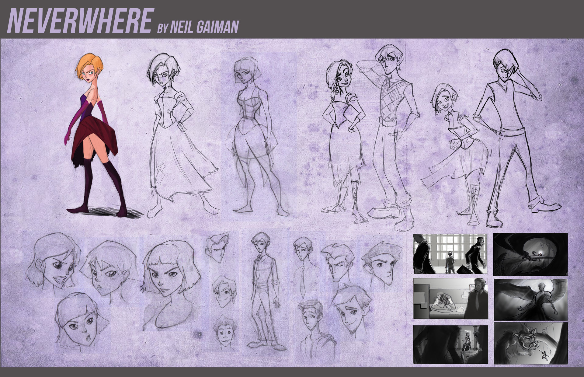 ArtStation - Neverwhere Concepts