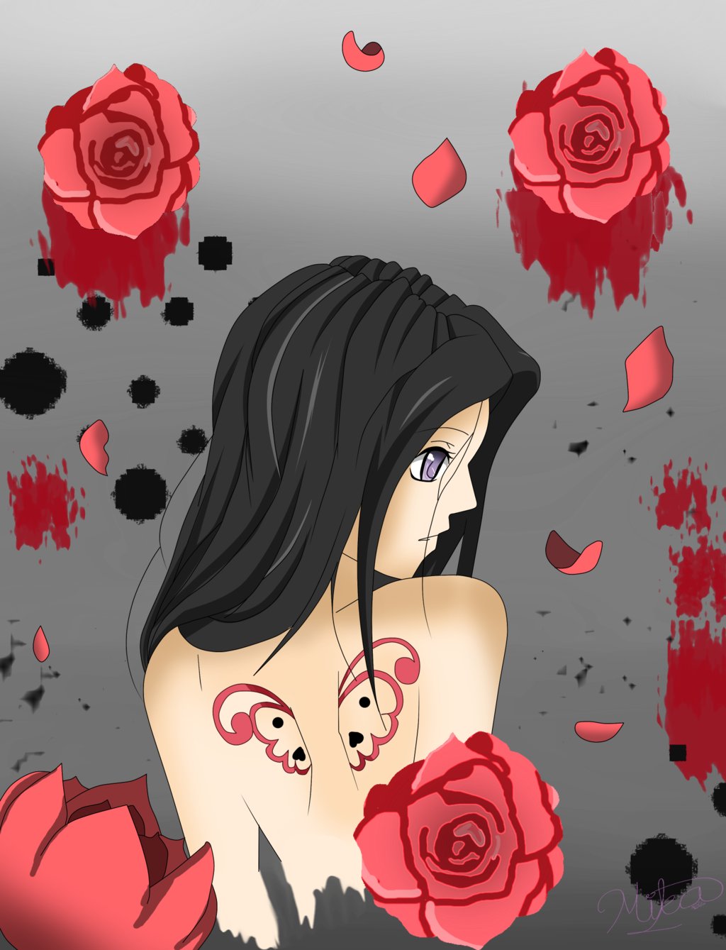 ArtStation - Bleeding Rose