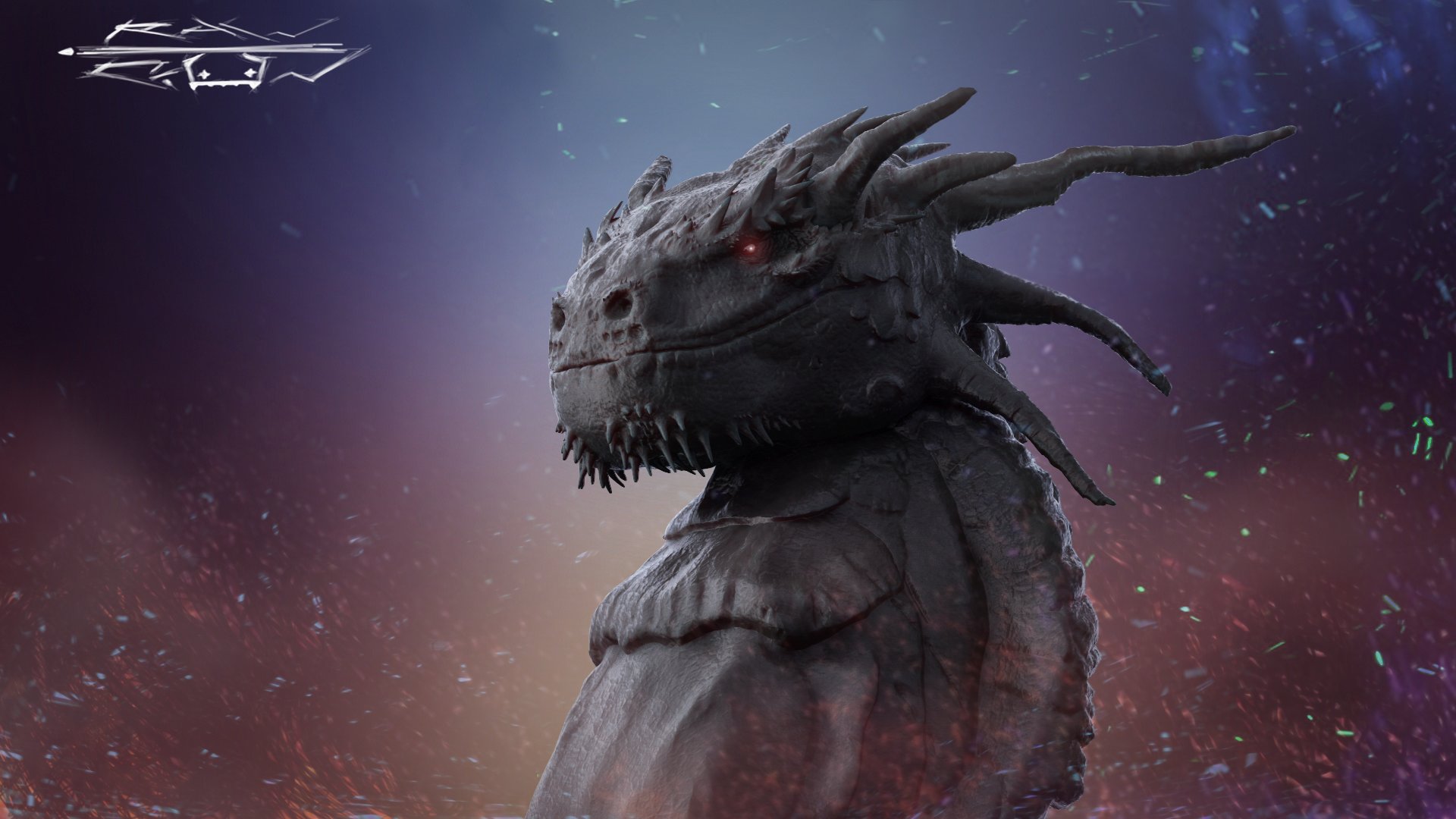 ArtStation - Sun Dragon render1