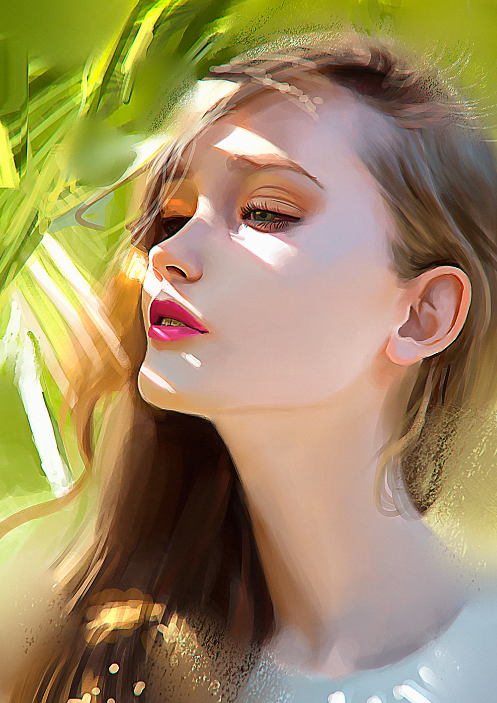 ArtStation - Color study portrait