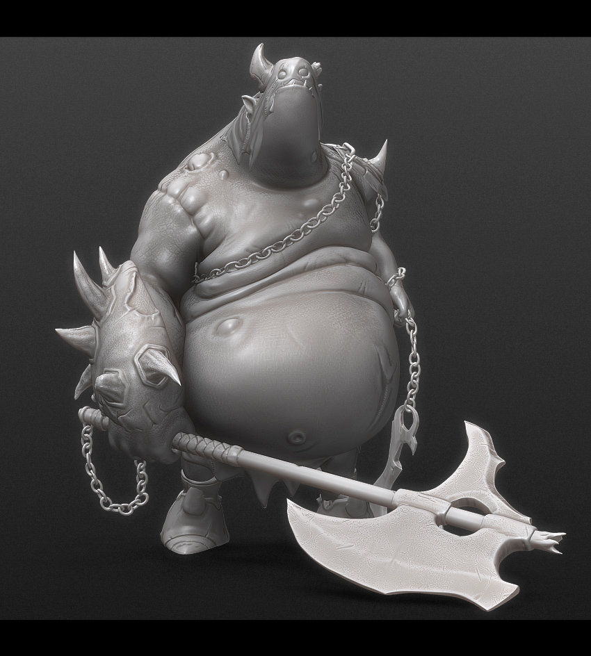 ArtStation - Hell's Executioner, Rodrigo Villanueva