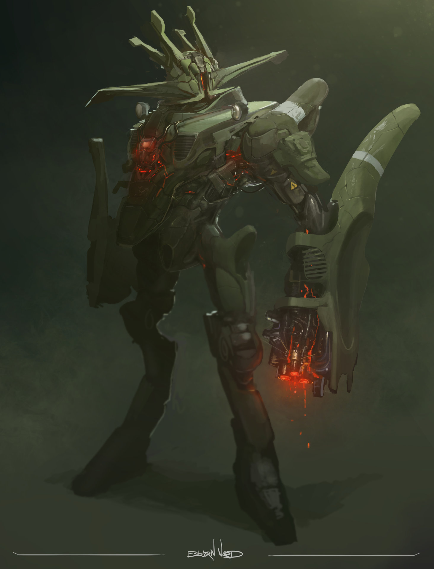 ArtStation - Mecha Mark One