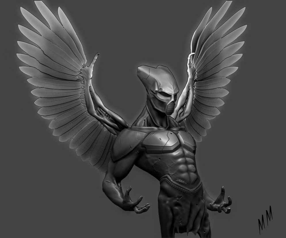 ArtStation - Arch Angel BG Render