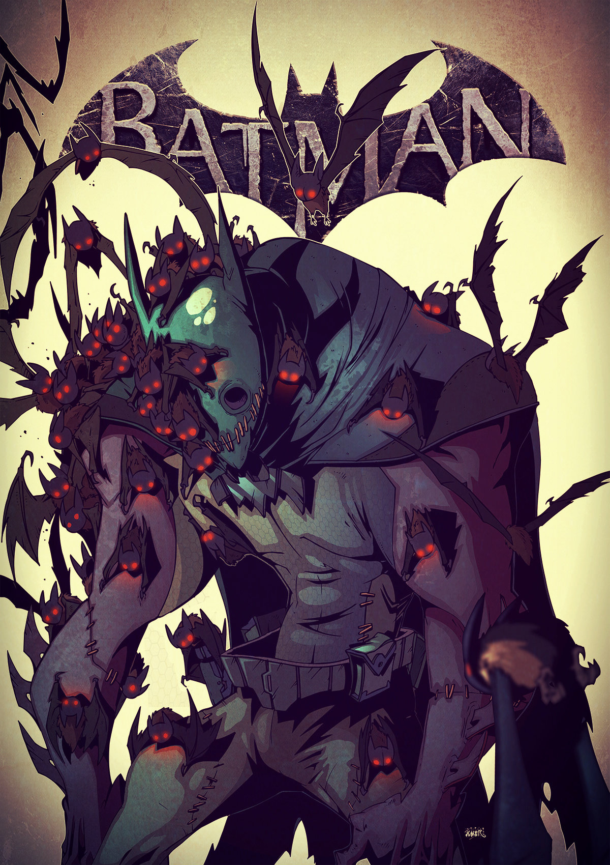 ArtStation - BATMAN-scare crow-