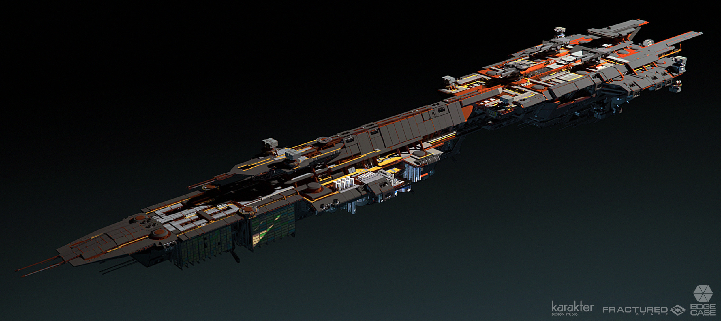Mike Hill - Fractured Space - Rig Flagship module