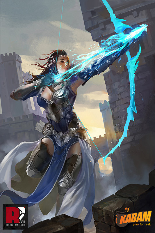 ArtStation - KABAM card [www.redpencilart.com]