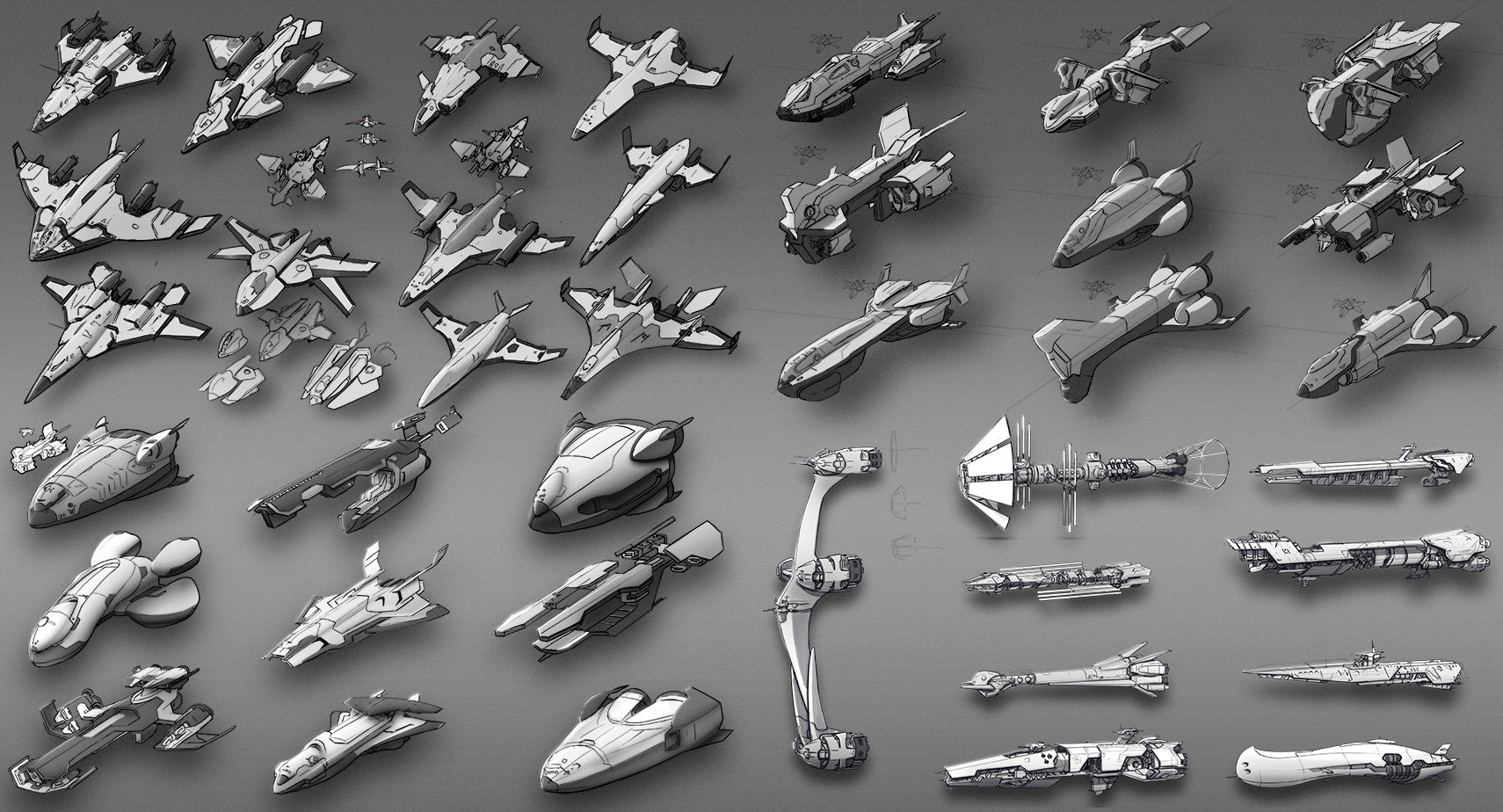 ArtStation - Ships, lots of Ships