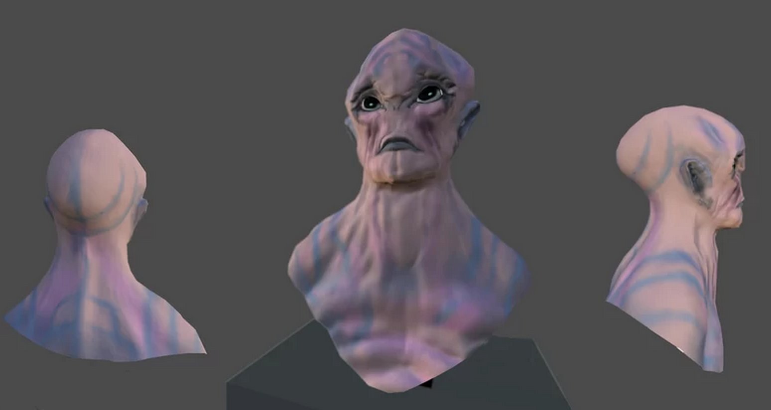 ArtStation - Alien head