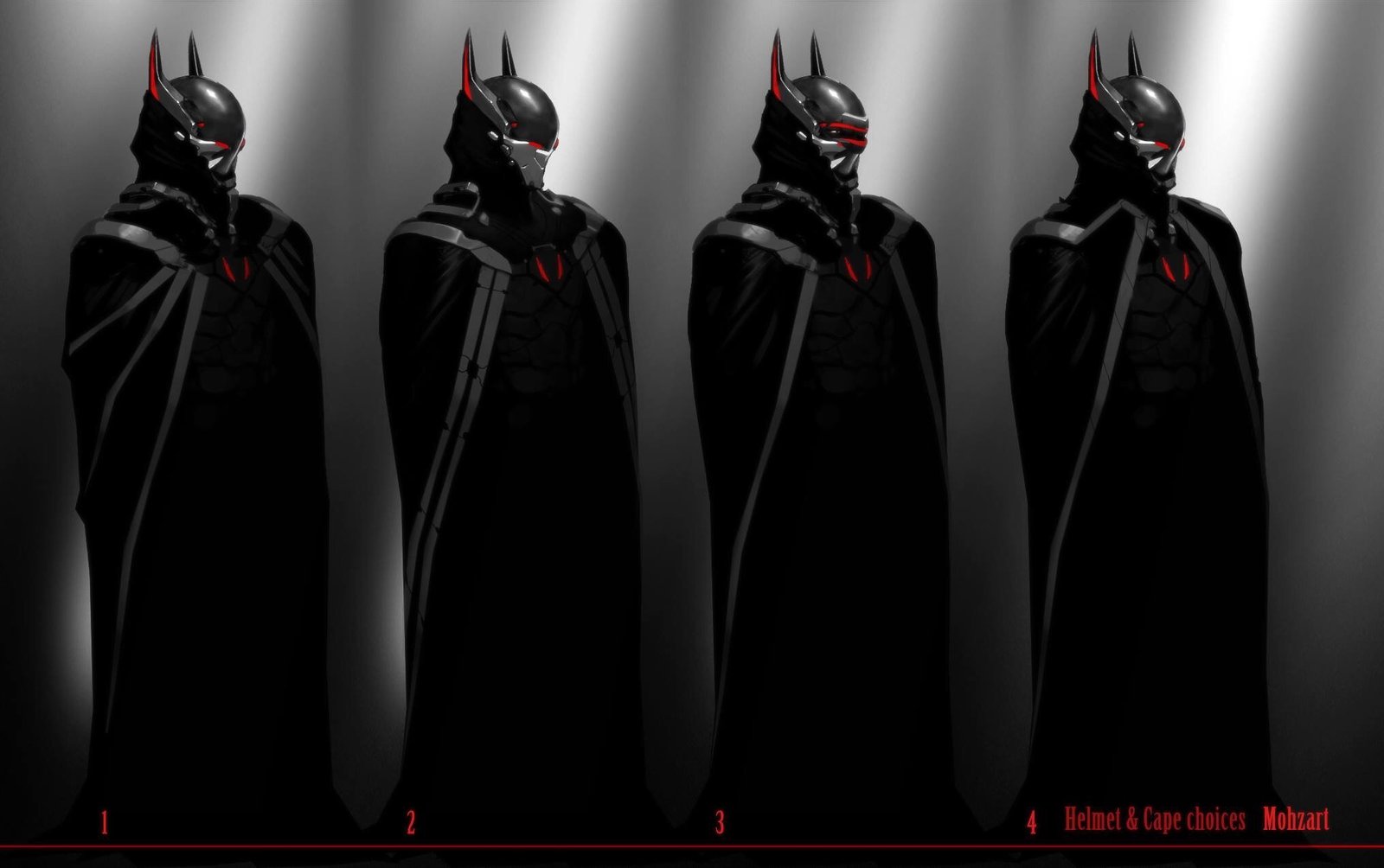 Mohammad Z. Mukhtar - Batman Redesign Cape 2