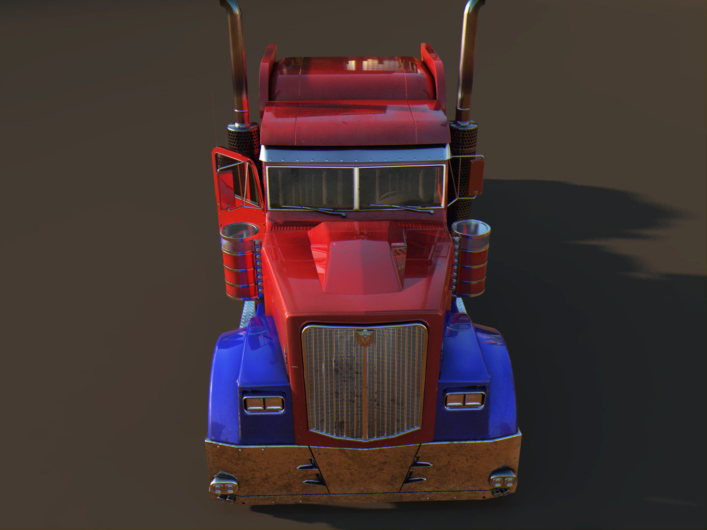 Jay Howse - Transformers Universe - Optimus Prime's vehicle form