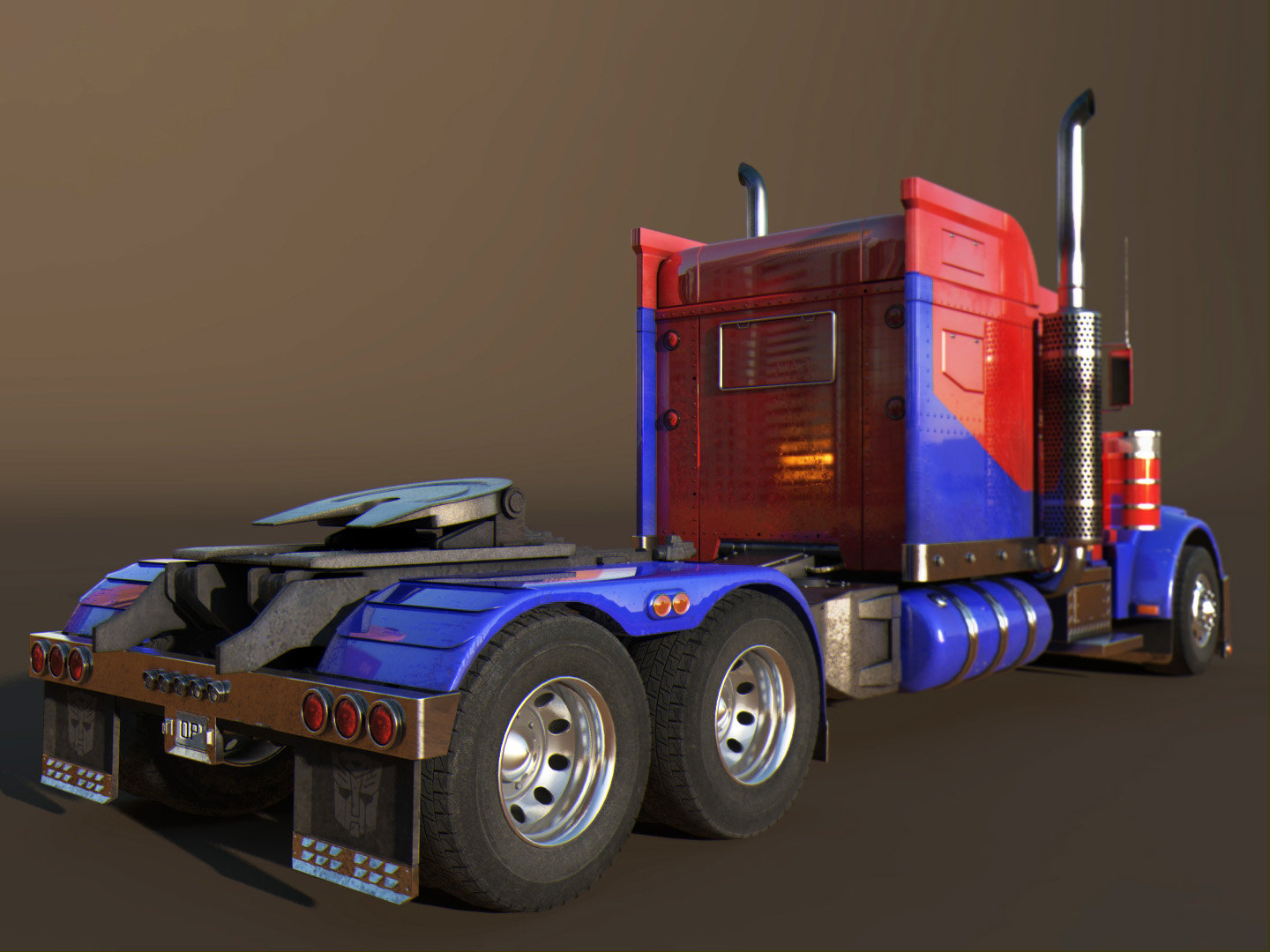 Jay Howse - Transformers Universe - Optimus Prime's vehicle form