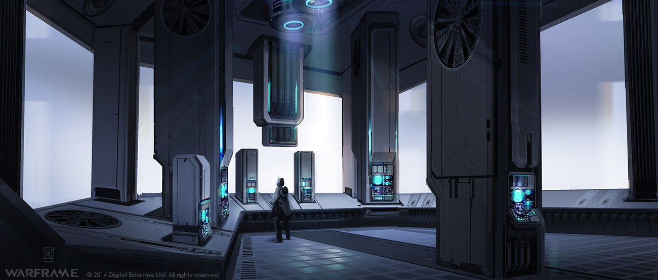 Zeljko Duvnjak - Warframe - Corpus Gas City - Control Room - Rough