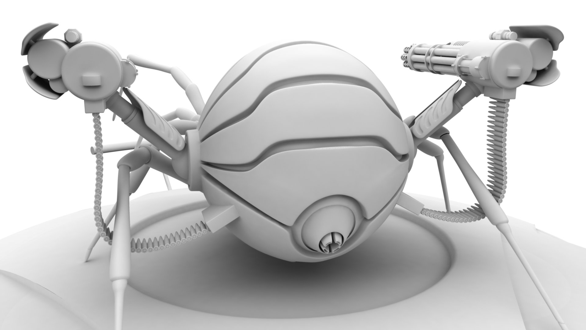 ArtStation - Black Widow - Bio Mech Armor (Gnomon School of Visual Effects)