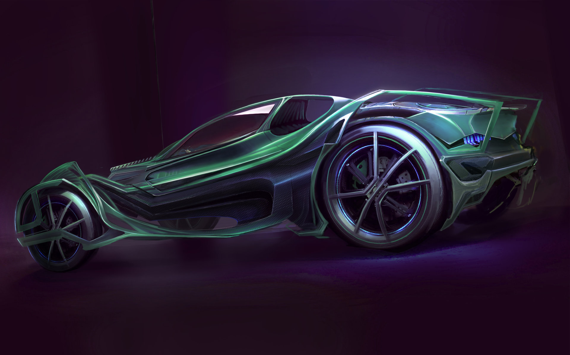 ArtStation - Fut. car