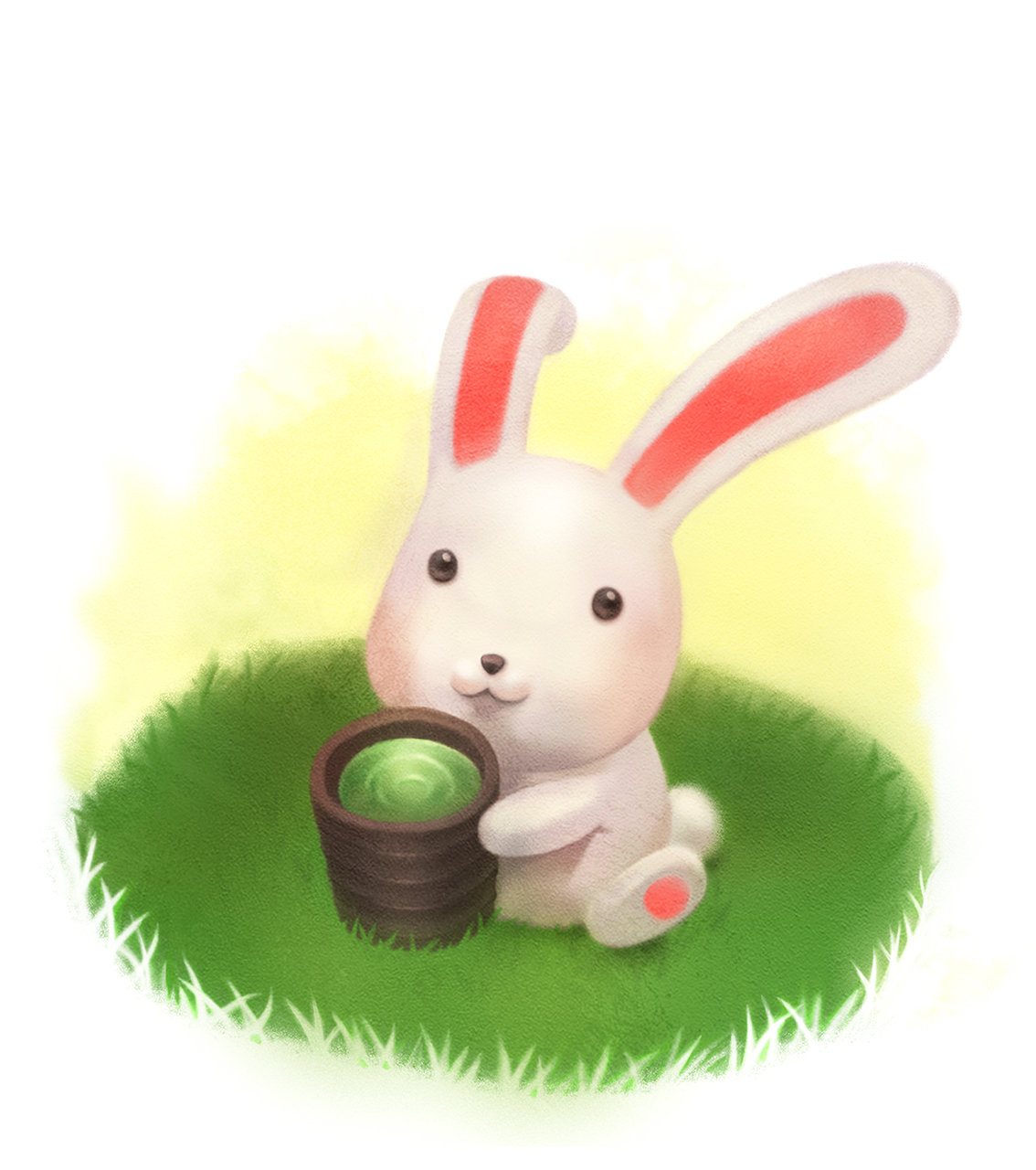 ArtStation - tea bunny
