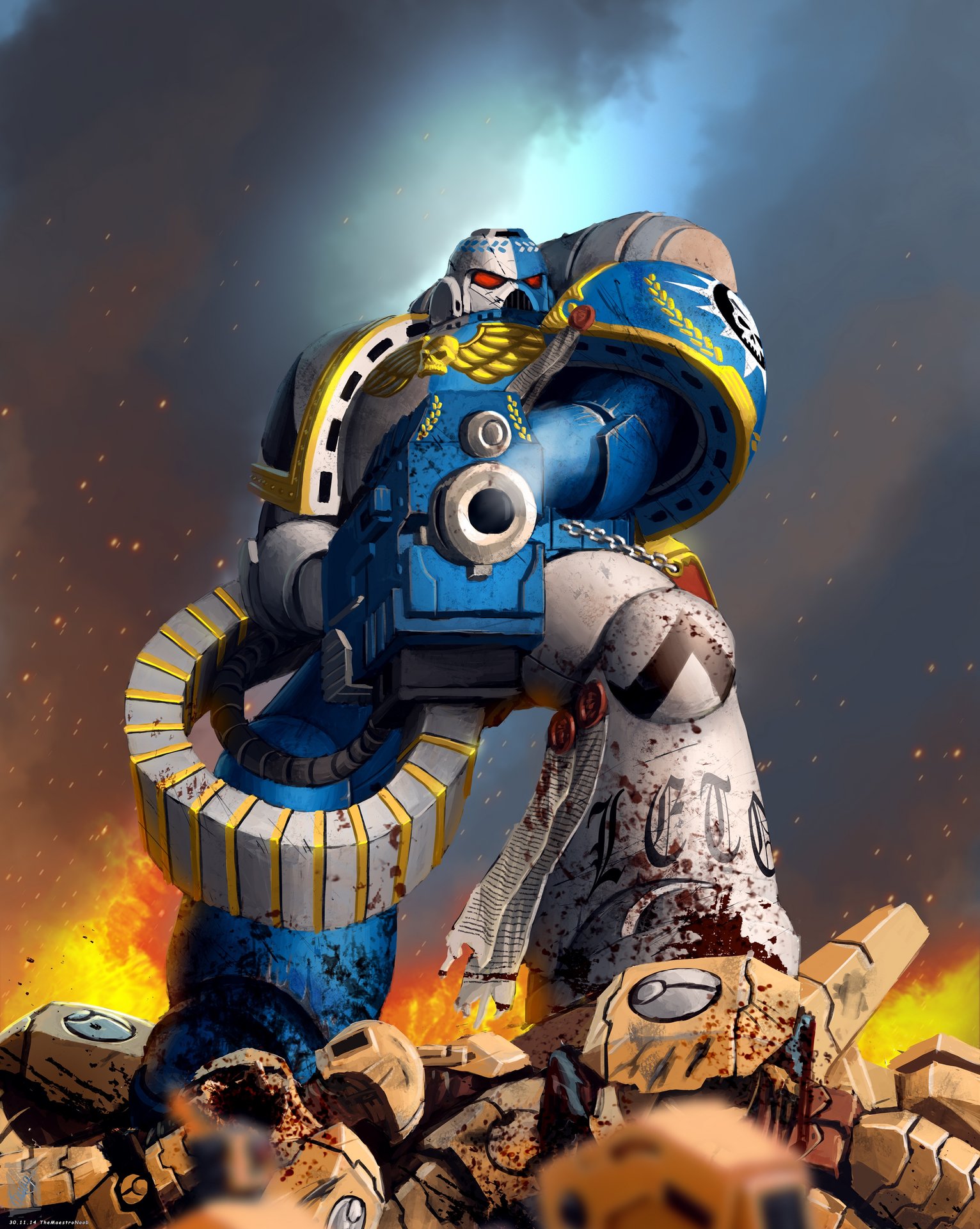 Georgy Stacker - Battle-Brother Leto. 5th company Devastator.