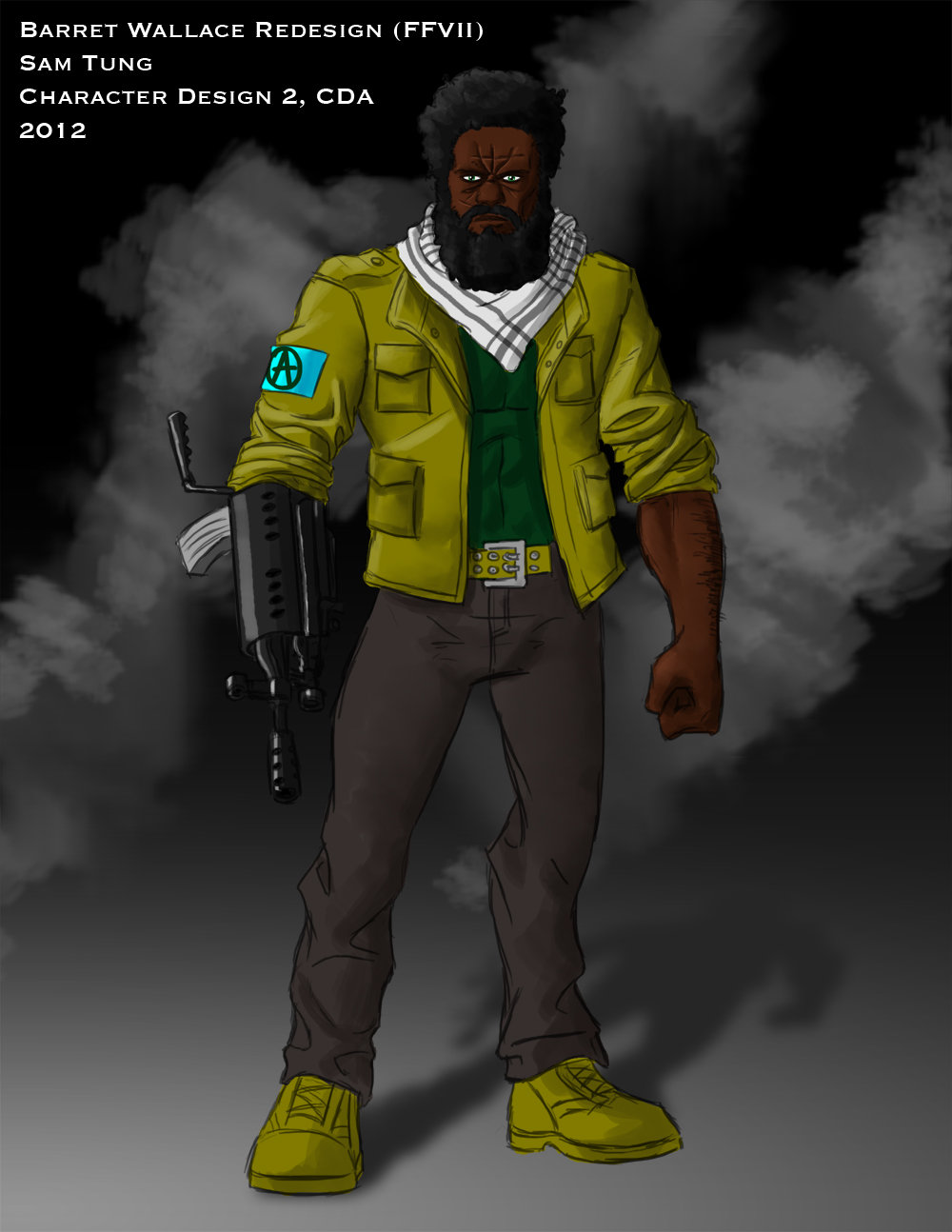 ArtStation - Barrett Redesign