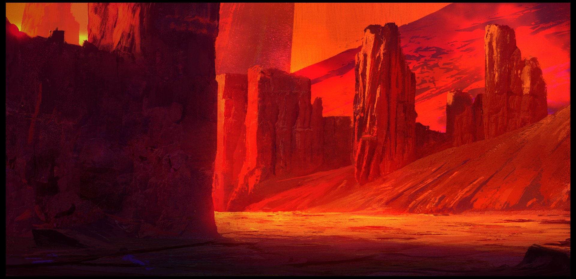 ArtStation - Red Rocks