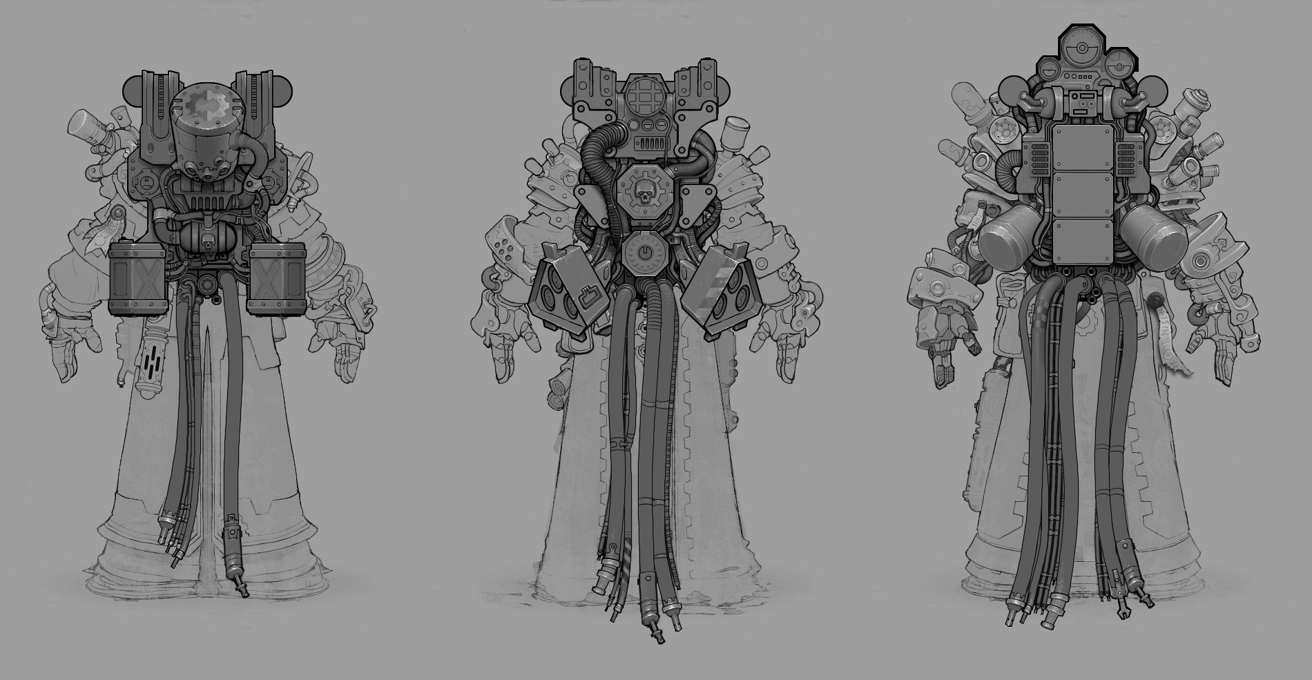 Ted Beargeon - Tech-priests of Mars