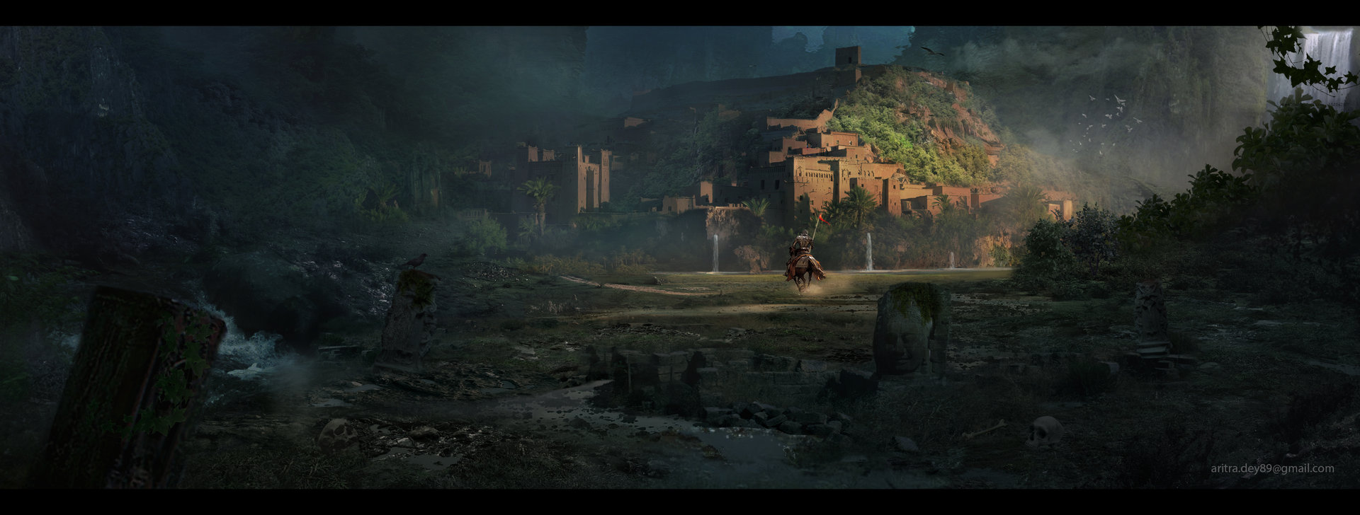 ArtStation - Dead land, Aritra Dey