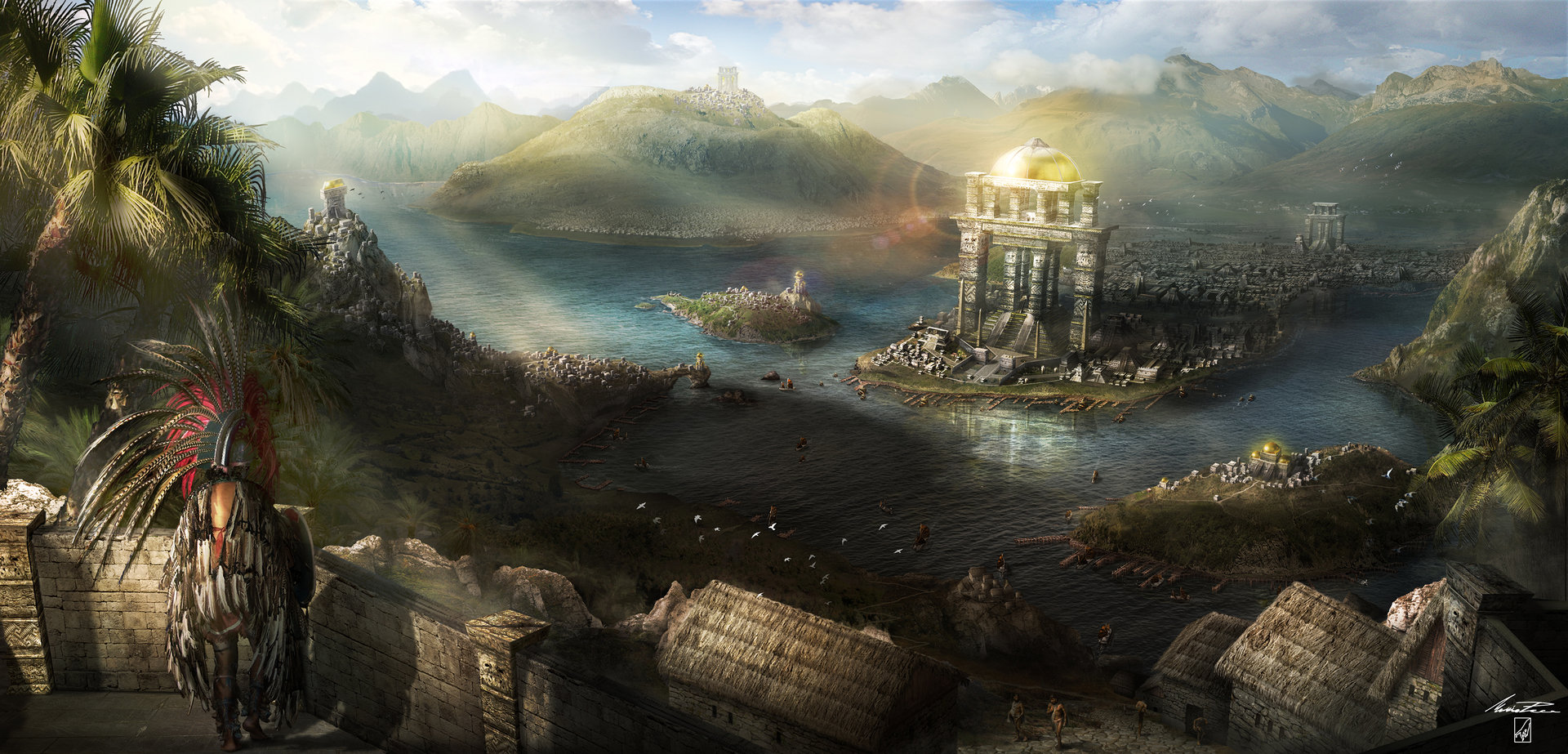 ArtStation - Maya Golden City