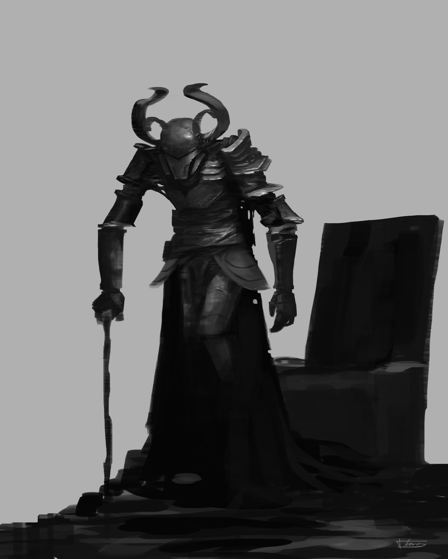 ArtStation - Old Rusty Knight, Thomas Némery