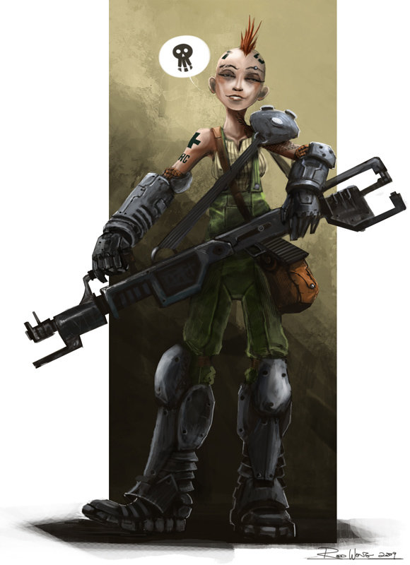 ArtStation - Tank Girl